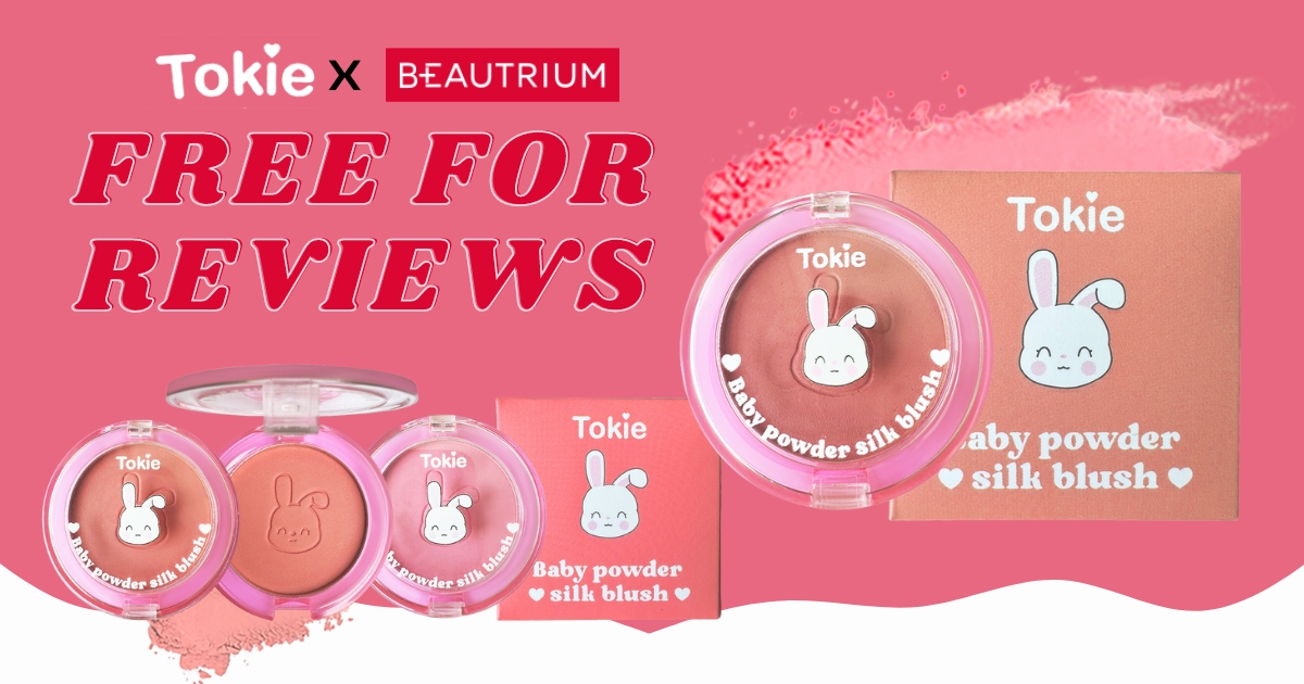 BEAUTRIUM x Tokie Baby Powder Silk Blush