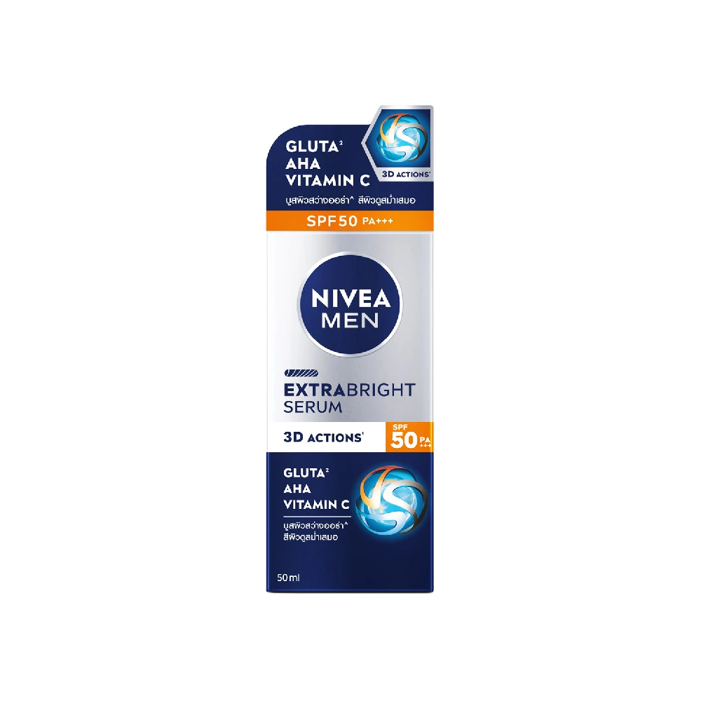 NIVEA Men Extra Bright Serum SPF50 PA+++