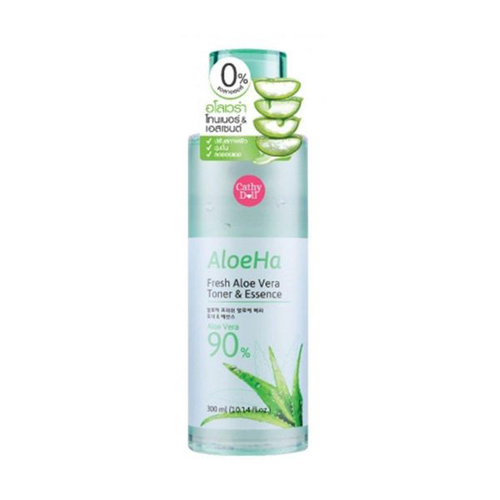 CATHY DOLL Aloe Ha Fresh Aloe Vera Toner & Essence | ลด 0 %