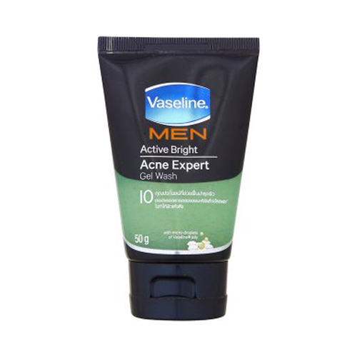 VASELINE Men Active Bright Acne Expert Gel Wash | ลด 0 %