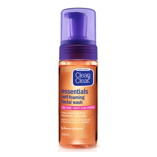 CLEAN & CLEAR Self Foaming Facial Wash Pump | ลด 10 %