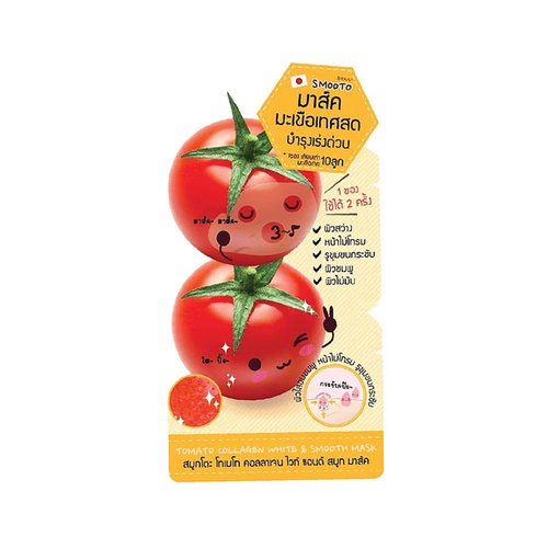 SMOOTO Tomato Collagen White & Smooth Mask