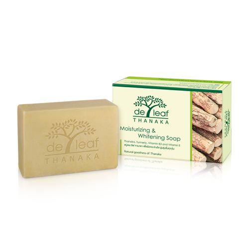 DE LEAF THANAKA Moisturizing and Whitening Soap