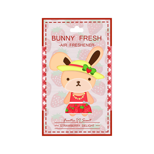 BUNNY FRESH Air Freshener Strawberry Delight