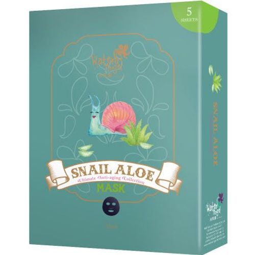 WATER ANGEL Snail Aloe Mask Box | ลด 0 %