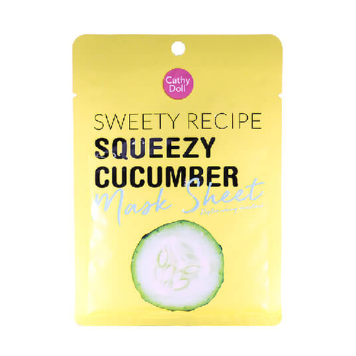 CATHY DOLL Sweety Recipe Mask Squeezy Cucumber | ลด 7 %