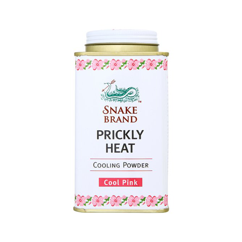 SNAKE BRAND Prickly Heat Cooling Powder Cool Pink | ลด 0 %