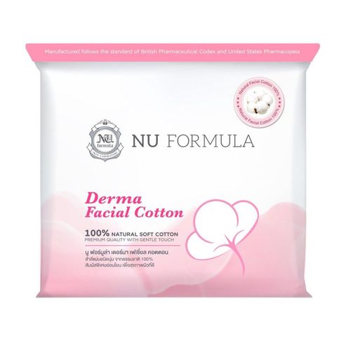 NU FORMULA Derma Facial Cotton | 1 + 1 | BEAUTRIUM บิวเทรี่ยม | น้ำหอม ...