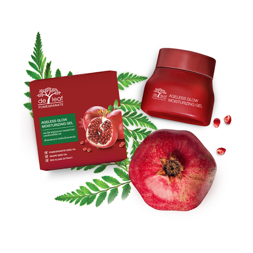 DE LEAF THANAKA Pomegranate Ageless Glow Moisturizing Gel