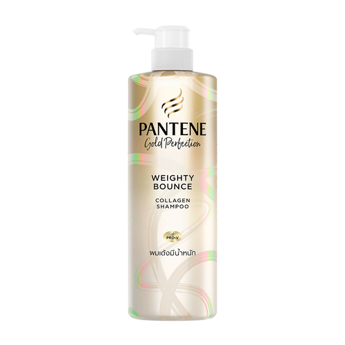 PANTENE Gold Perfection Weighty Bounce Collagen Shampoo | ลด 22 %