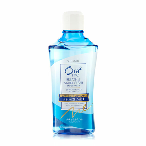 ORA2 Me Breath&Stain Clear Mouthwash R Natural Mint | ลด 0 %