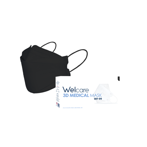 WELCARE 3D Medical Mask WF-99 Black