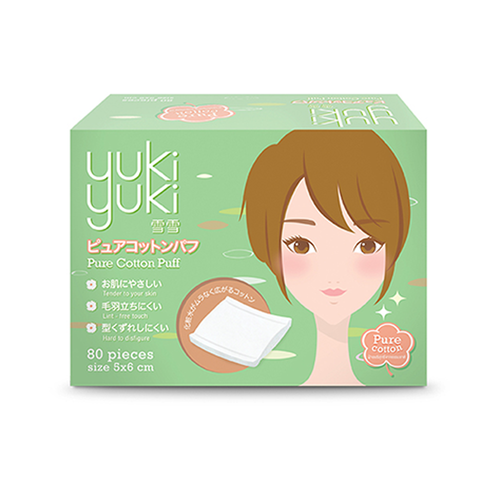 YUKI YUKI Cosmetic Jumbo Cotton Pads | 1 + 1