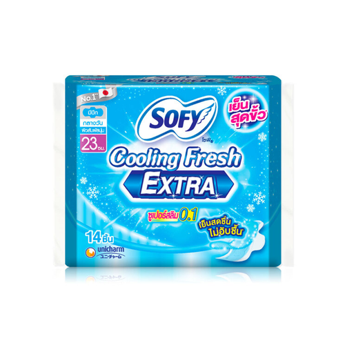 SOFY Cooling Fresh Extra Day Super Slim 0.1 23cm Wing