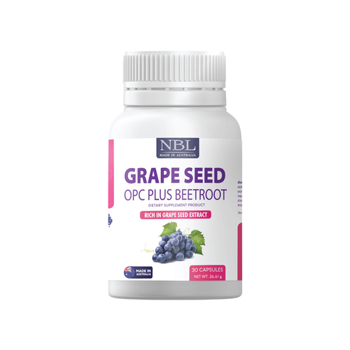 NUBOLIC Grape Seed OPC Plus Beetroot