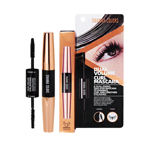 SIVANNA COLORS Dual Volume Curl Mascara