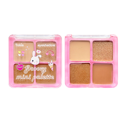 TOKIE Eyeshadow Groovy Mini Palette | ลด 0 %