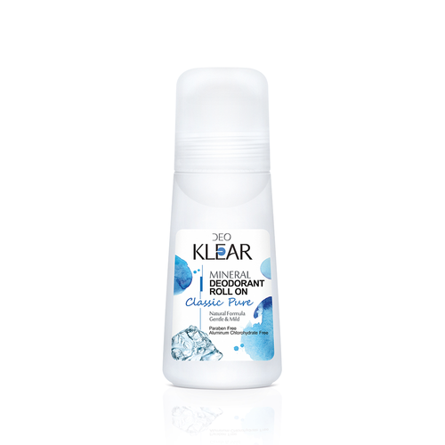 DEOKLEAR Classic Pure Mineral Deodorant Roll On