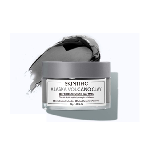 SKINTIFIC Alaska Volcano Clay Deep Pores Cleansing Clay Mask | ลด 0 %