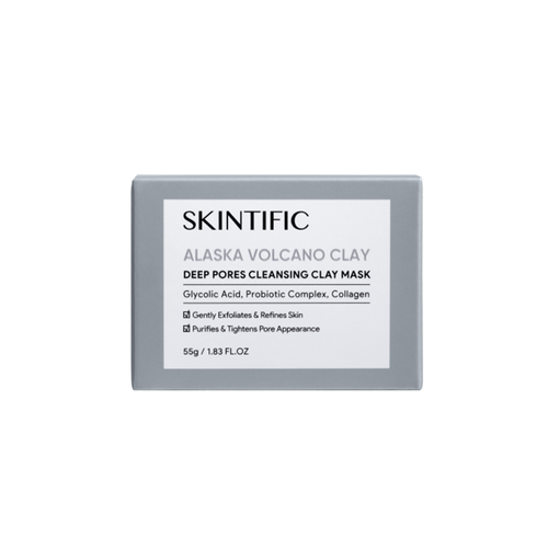 SKINTIFIC Alaska Volcano Clay Deep Pores Cleansing Clay Mask | ลด 0 %